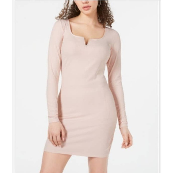 Material Girl | Dresses | Material Girl Juniors Notched Bodycon Dress ...